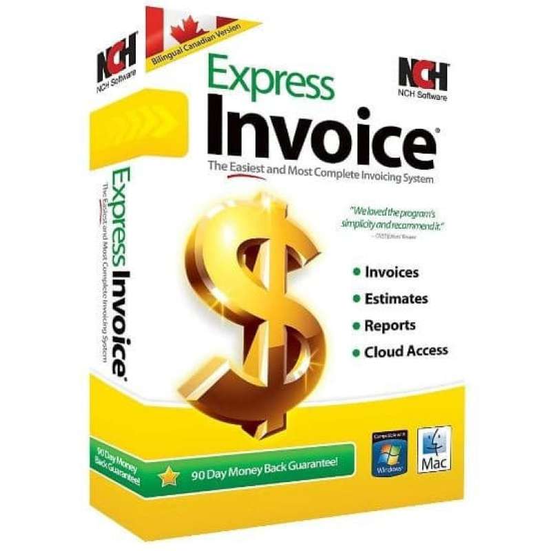 Promo NCH Express Invoice Plus 8.10 - Aplikasi Pembuat Invoice + Data ...