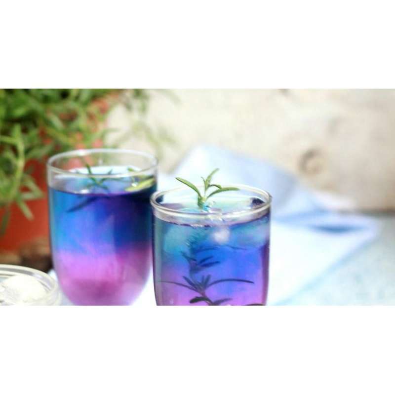 Jual 100 gram Teh Bunga Telang Butterfly Pea Flower Tea di Seller ...