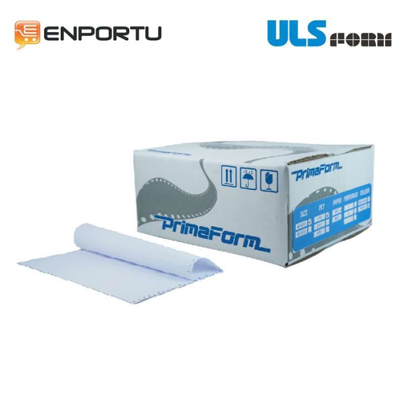 Promo Prima Continuous Form 14 7/8 x 11 HVS - 1ply (1.000 Sheet) Diskon ...