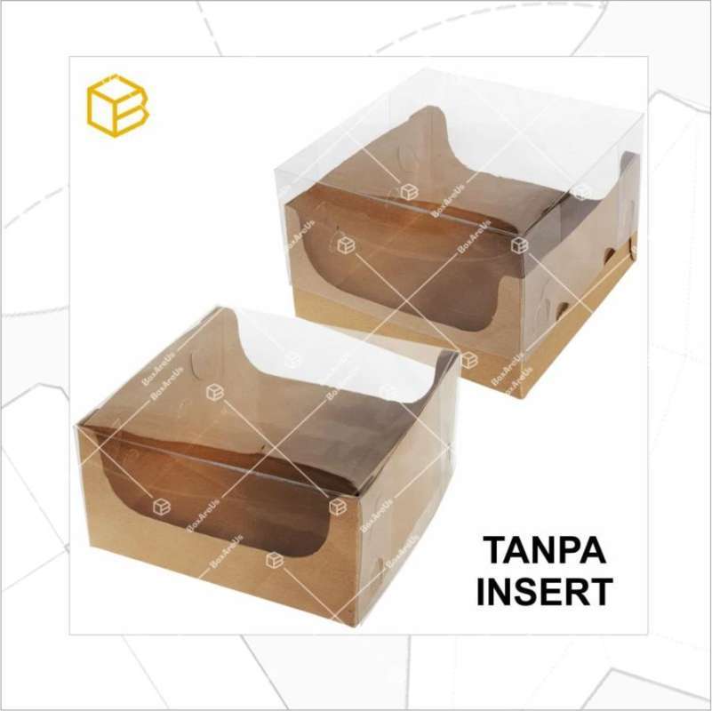 Jual DUS CUPCAKE ISI 4 | Box Packaging Muffin Cake Kemasan Roti ...