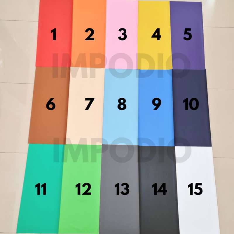 Jual Impodio Background Foto Warna Polos Terbaik Ukuran 100cm X 130cm ...