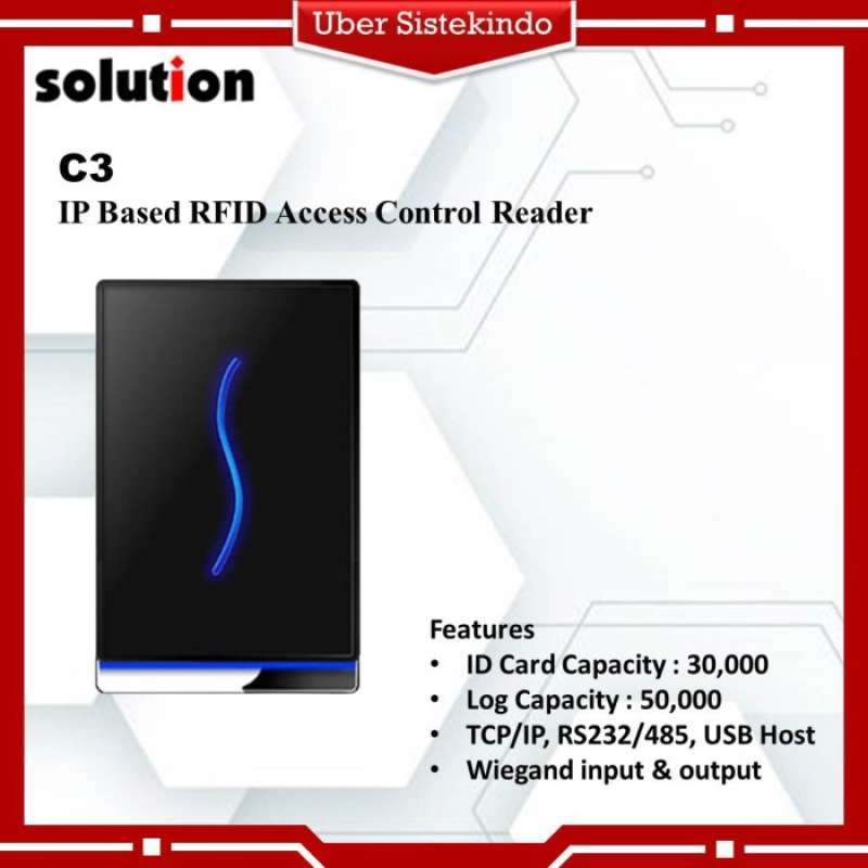 Promo Paket Access Control Solution C3 - Door Access Control Rfid ...