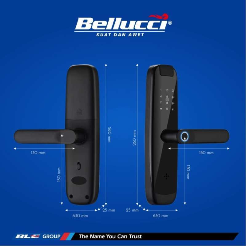 Promo Bellucci Smart Lock B8 Pro Non Wifi - Dr Barang Store Diskon 50% ...