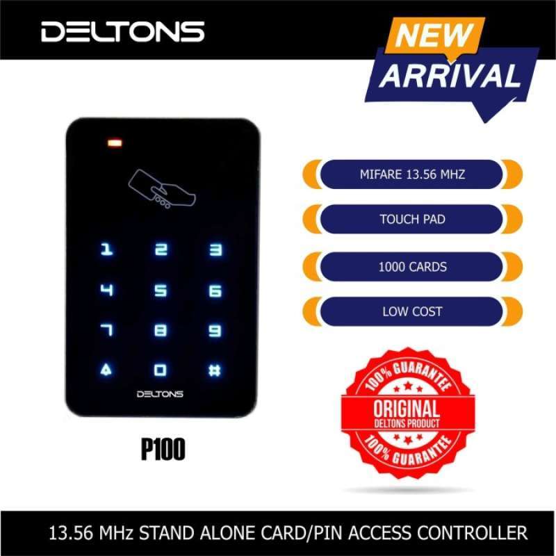 Promo STANDALONE ACCESS CONTROL PIN TOUCH CARD MIFARE RFID 13.56MHZ ...