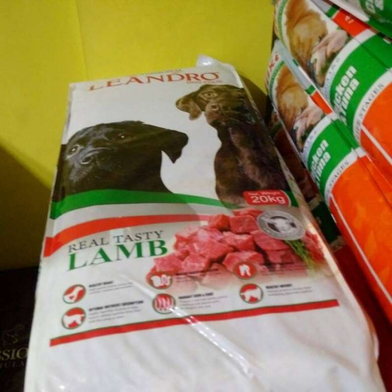 Jual Leandro Dog Food 20kg - Makanan Kering Anjing di Seller Petshop ...