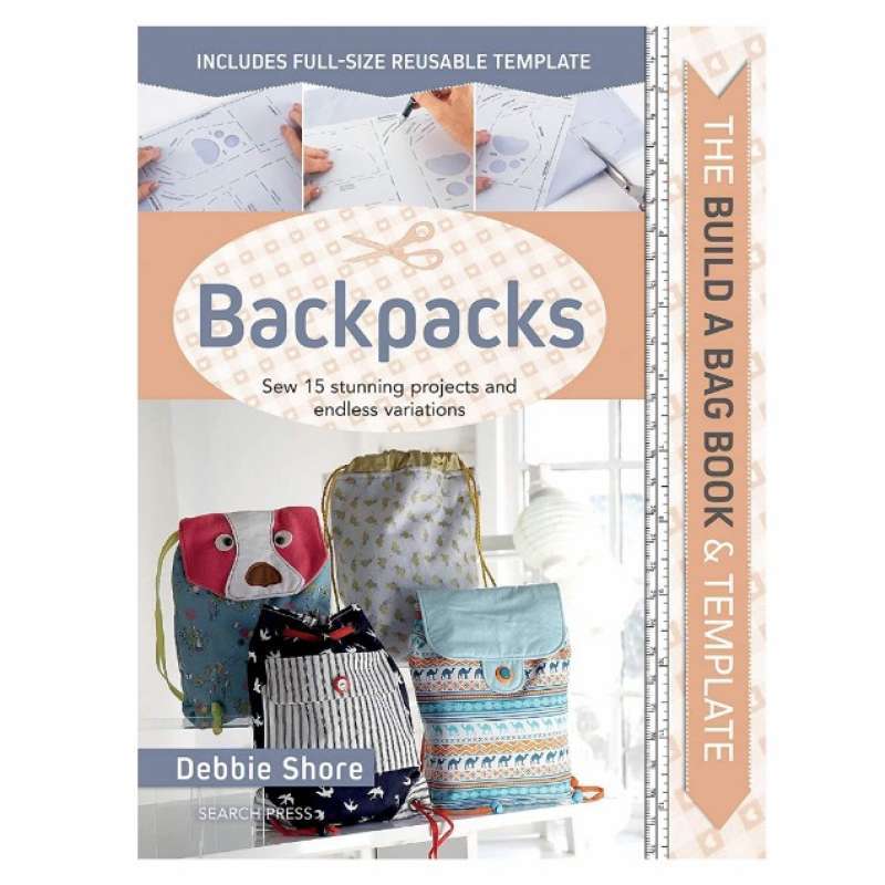 Jual Search Press: Build A Bag: Backpacks Sew 15 Stunning Projects And ...