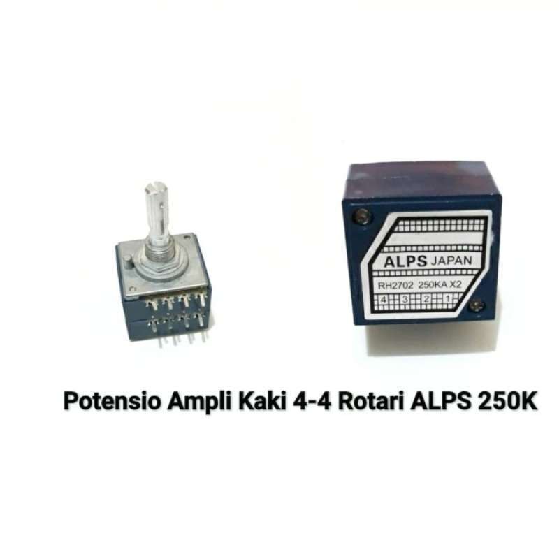 Promo Potensio Ampli Kaki 4-4 Rotari ALPS 250K Diskon 23% di Seller ...