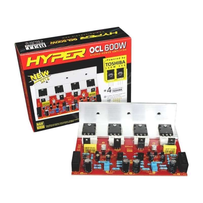 Promo KIT HYPER OCL 600 WATT POWER AMPLIFIER Diskon 23% di Seller Gamma Store - Kalibata, Kota ...