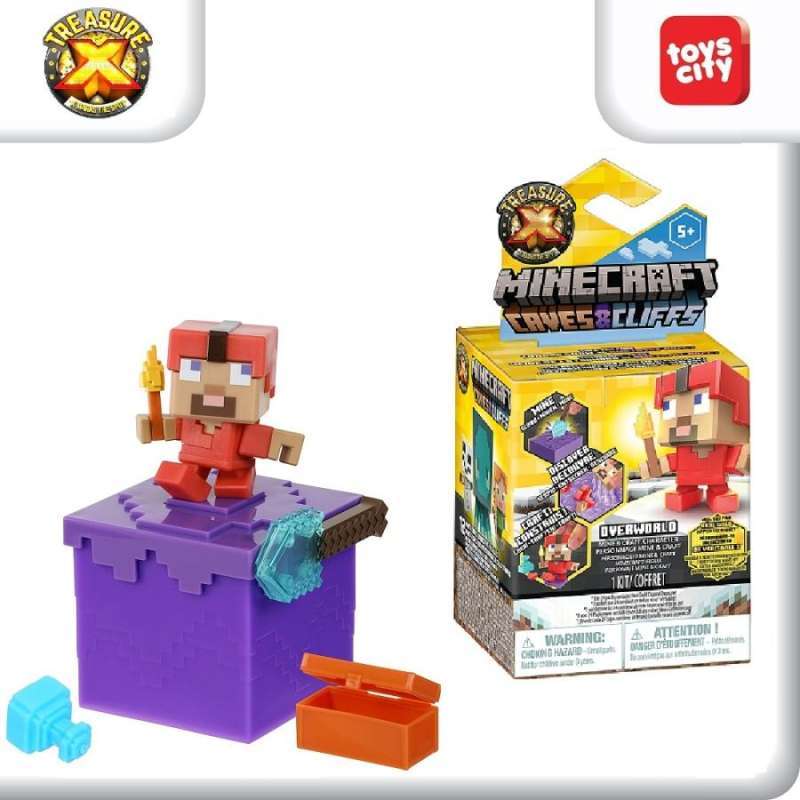 Jual Treasure X Minecraft Caves & Cliffs - Overworld Minecraft ...