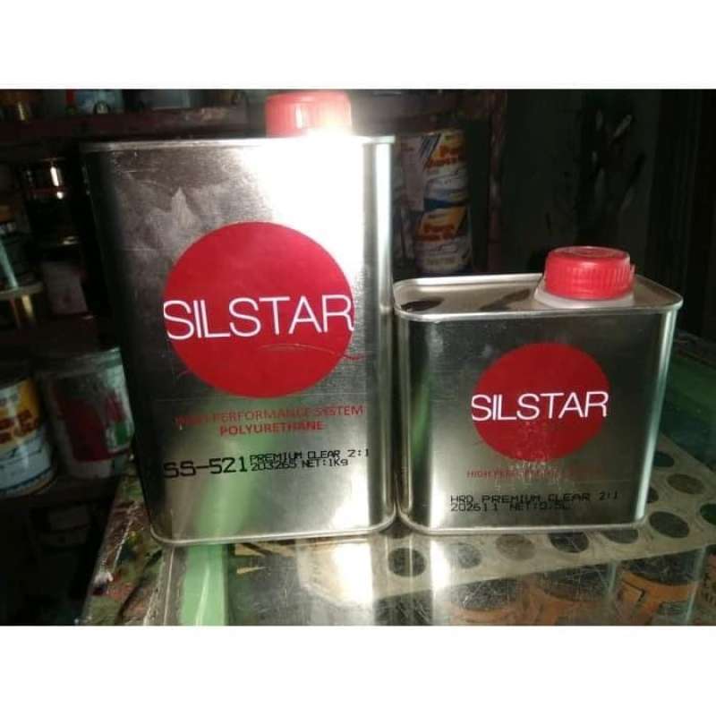 Jual SILSTAR HS Premium Clear 2:1 1L + Hardener 0.5L di Seller Toko Cat 73 - Kotalama, Kota ...