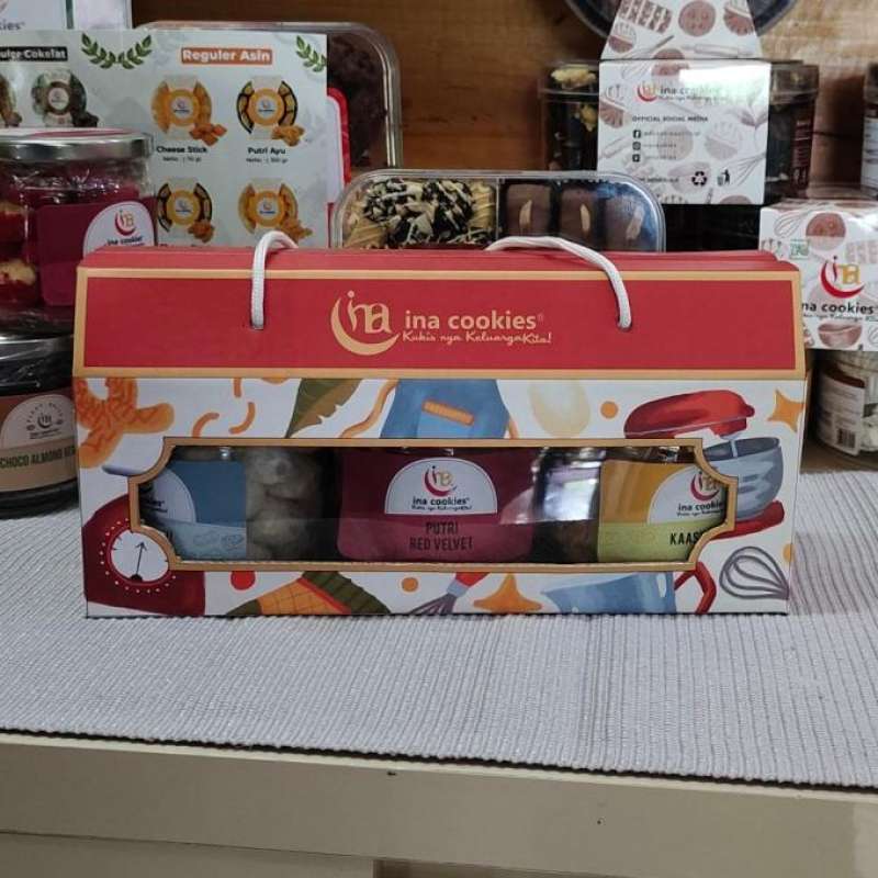 Jual Ina Cookies Bingkisan/hampers Premium Kue Lebaran/natal/ramadhan ...