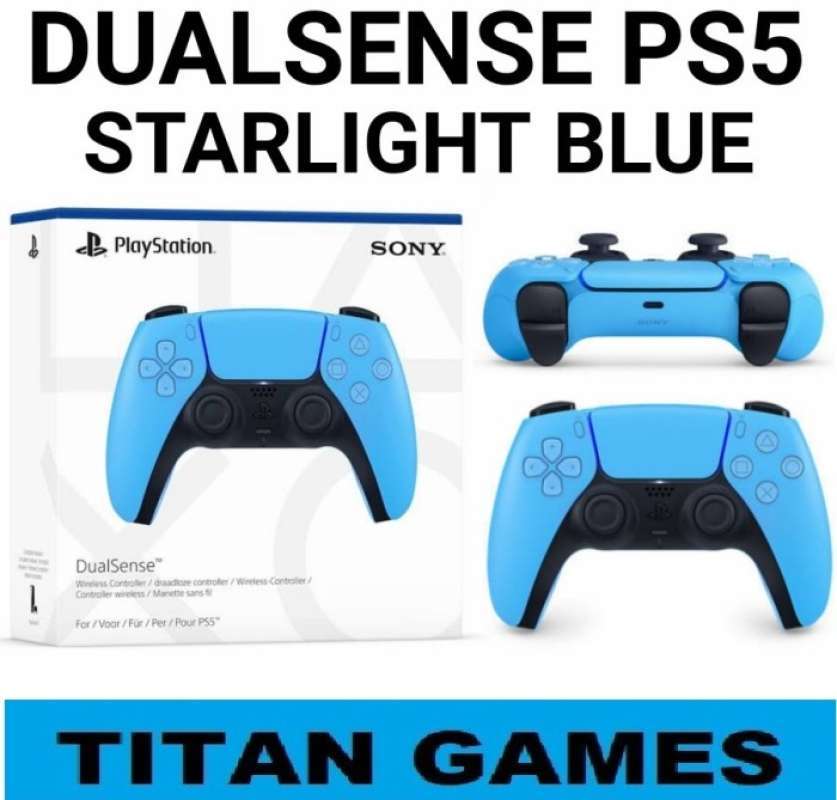 Promo Stik Ps5 Dualsense Starlight Blue Ps5 Stik Wireless Controller ...