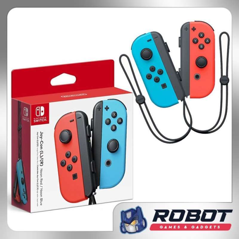 Jual Joycon Joy Con Neon Red Blue Merah Biru Nintendo Switch Di Seller ...