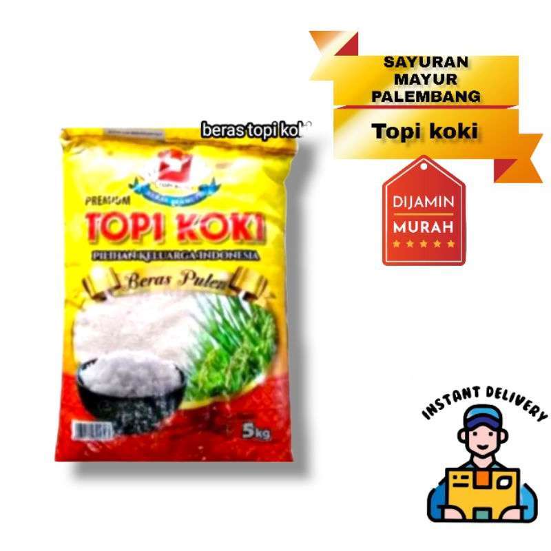 Jual Beras Topi Koki 5 Kg-palembang Di Seller Sayur'an Mayur Palembang - Sako, Kota Palembang ...