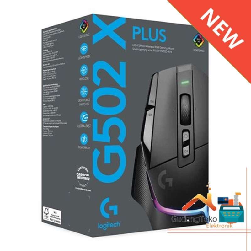 Promo New Logitech G502X Plus Wireless RGB - Gaming Mouse Diskon 16% di Seller ...