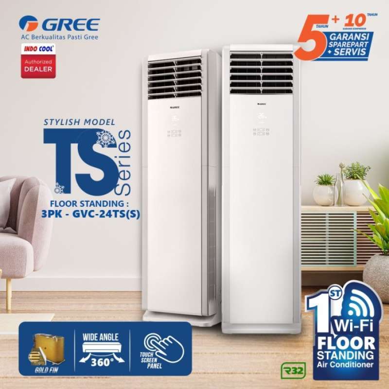Promo AC GREE FLOOR STANDING 3PK / 3 PK (3 Phase) Diskon 20% di Seller ... Promo AC GREE FLOOR STANDING 3PK / 3 PK (3 Phase) Diskon 20% di Seller ...