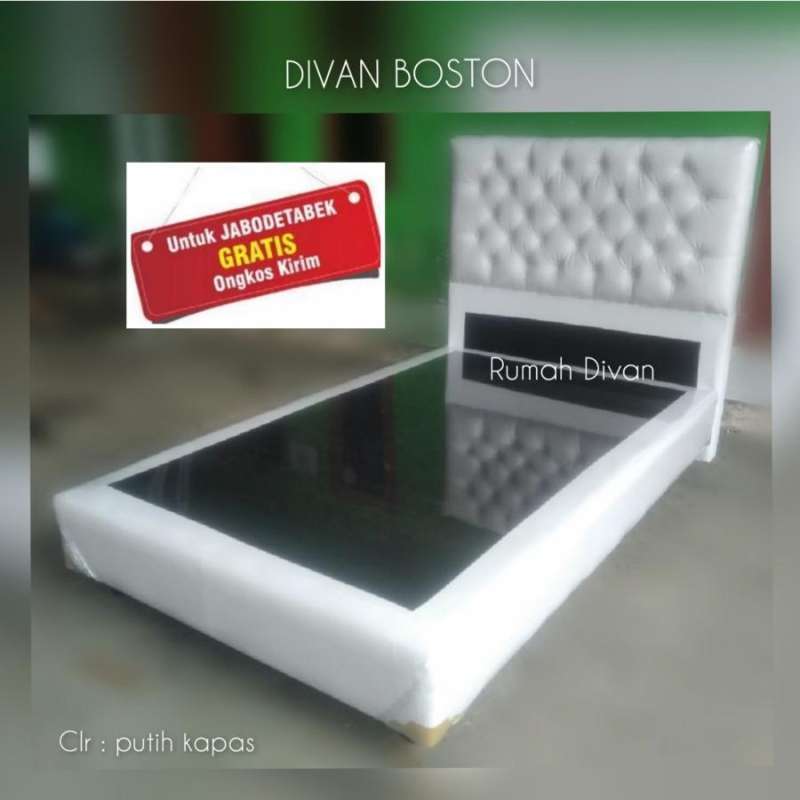 Jual RUMAH DIVAN MODEL SANDARAN BOSTON UK. 120X200 DIPAN TEMPAT TIDUR ALAS KASUR BISA PILIH ...