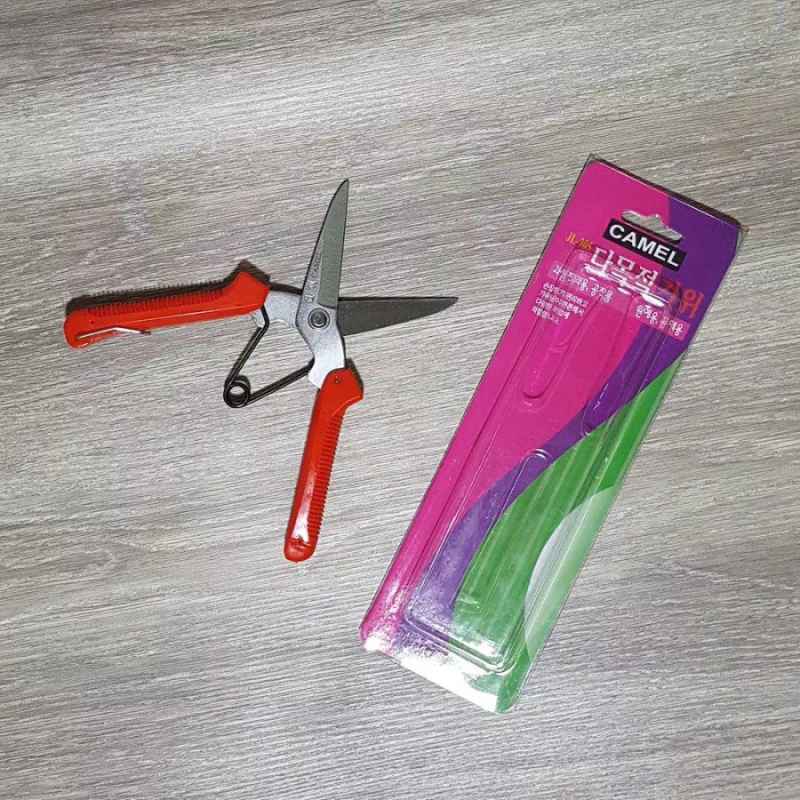 Jual Gunting Camel Gunting Korea 905 Lurus Gunting Lurus Gunting Kebun ...