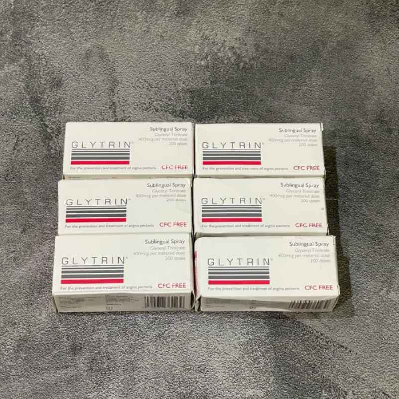Jual Glytrin Sublingual Spray Glyceryl Trinitrate 400 Mcg Cfc Free Di ...