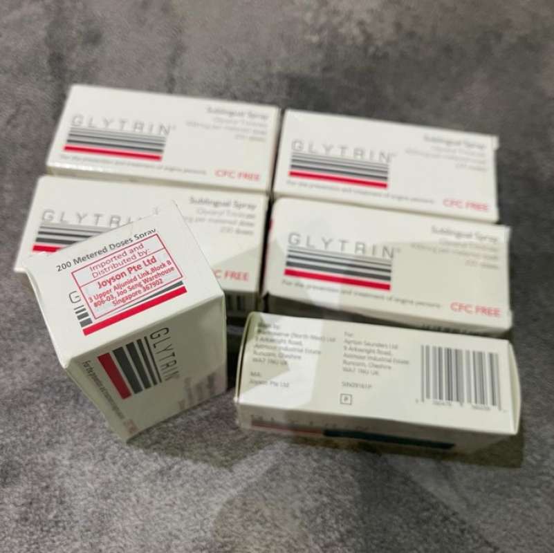 Jual Glytrin Sublingual Spray Glyceryl Trinitrate 400 Mcg Cfc Free Di ...