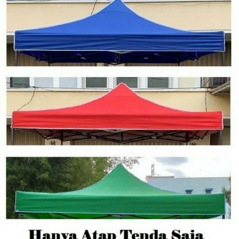 Promo Atap Tenda Lipat 3x3 Anti Air Tahan Panas Diskon 35% Di Seller ...