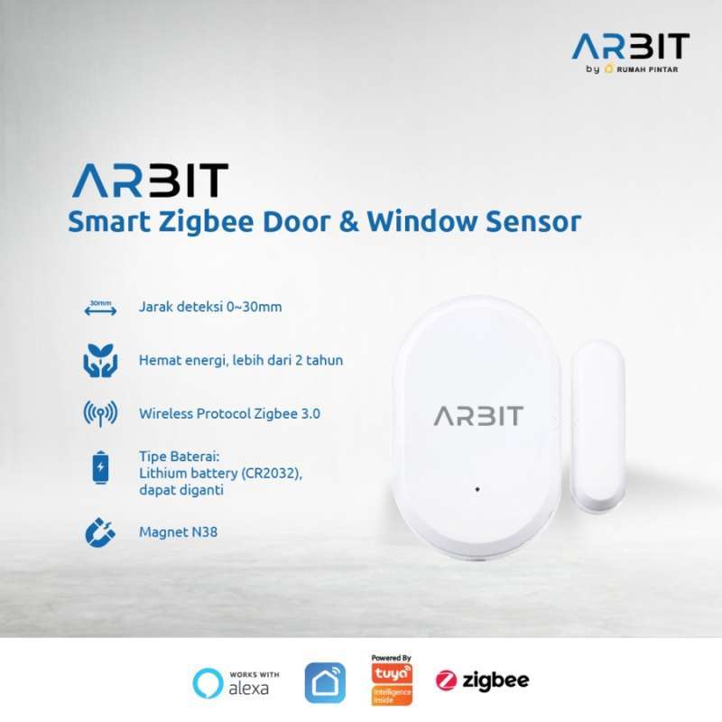 Promo Arbit Zigbee Smart Door / Window Sensor Tuya Diskon 57% Di Seller ...