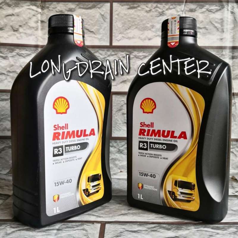 Jual Oli Diesel Shell Rimula Re Turbo 15w40 1 Liter Di Seller Longdrain ...