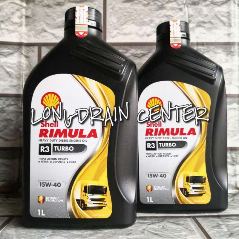 Jual Oli Diesel Shell Rimula Re Turbo 15w40 1 Liter Di Seller Longdrain ...