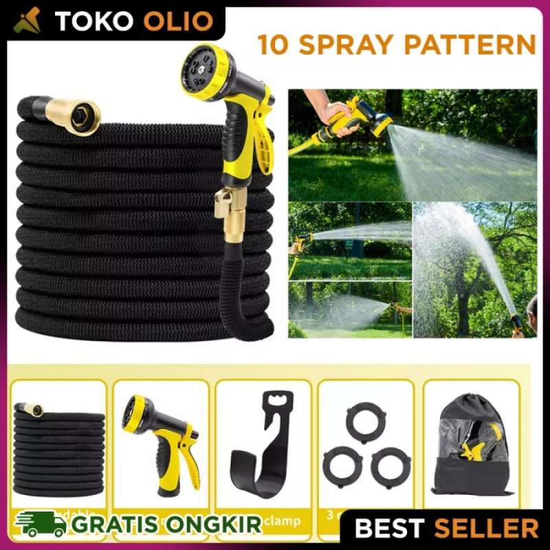 Promo Set Semprotan Air Cuci Mobil Motor Tanaman Taman Selang Flexibel ...