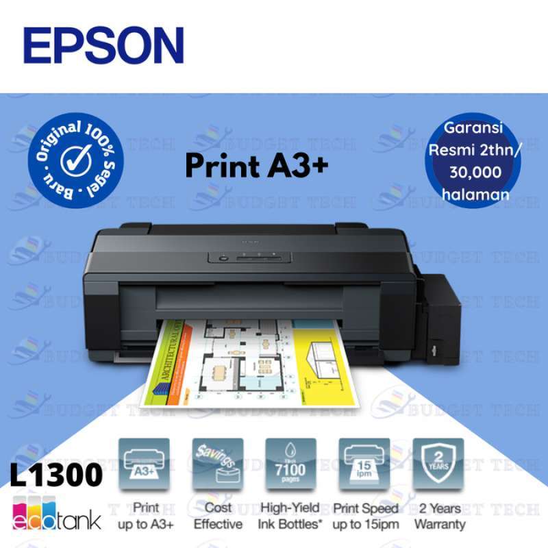 Promo Epson L1300 Printer A3+ [Print Only] Diskon 2% di Seller SN ...