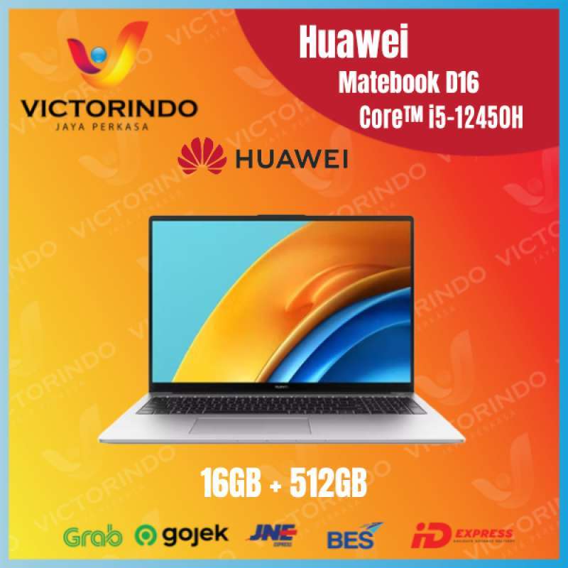 Promo Huawei Matebook D16 Intel® Core™ I5-12450h ( 16gb + 512gb ...