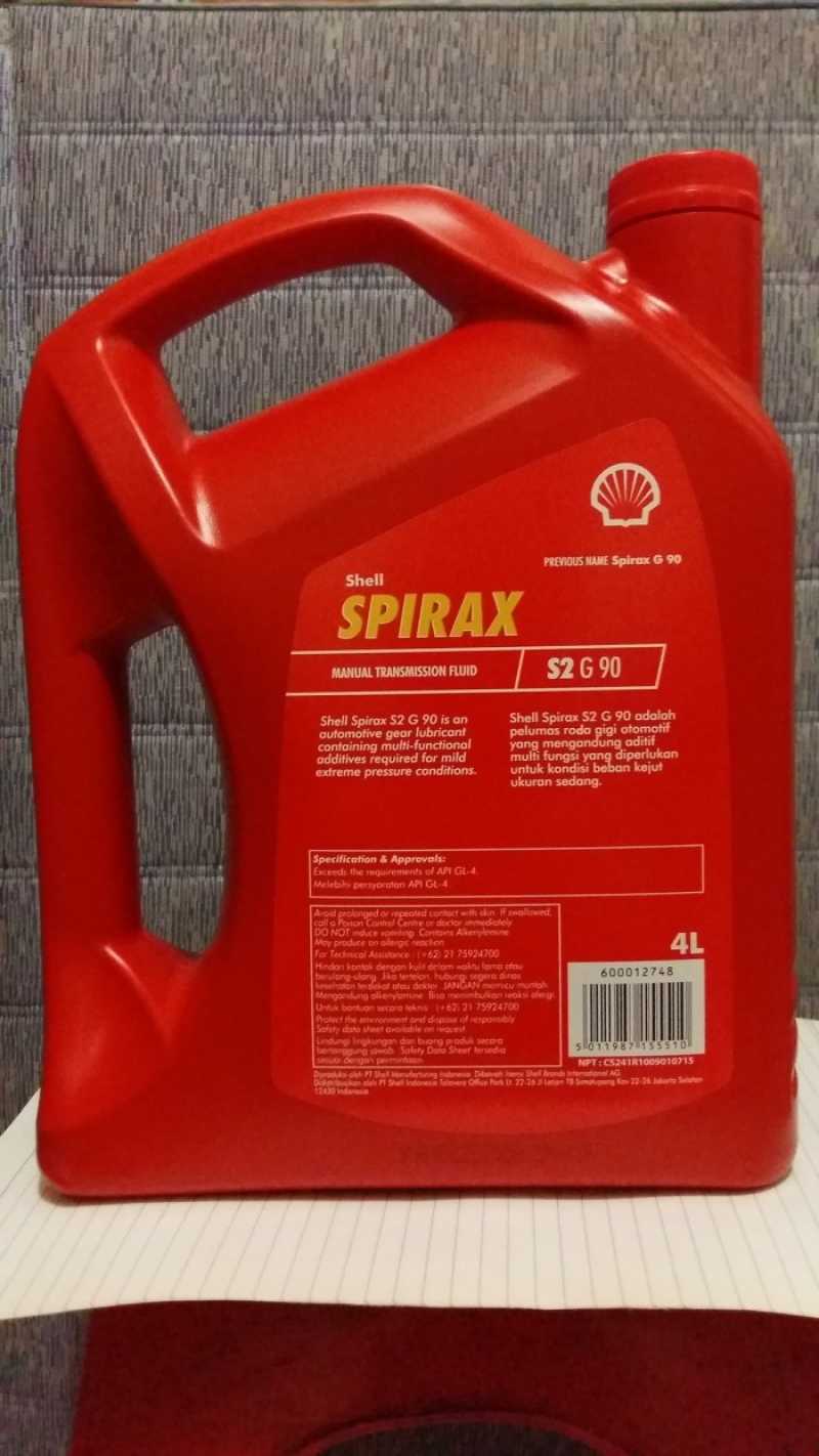 Jual Oli Gardan Mobil / Oli Transmisi Manual - Shell Spirax S2 G Sae 90 ...