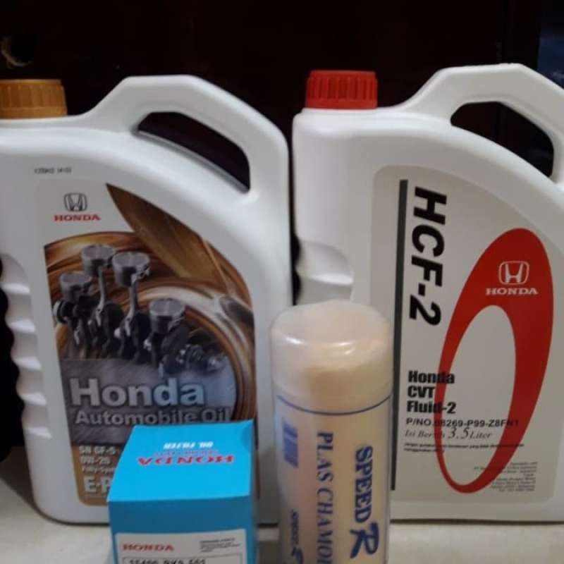 Promo Paketan Ganti Oli Honda epro gold n oli matic hcf 2 Original ...