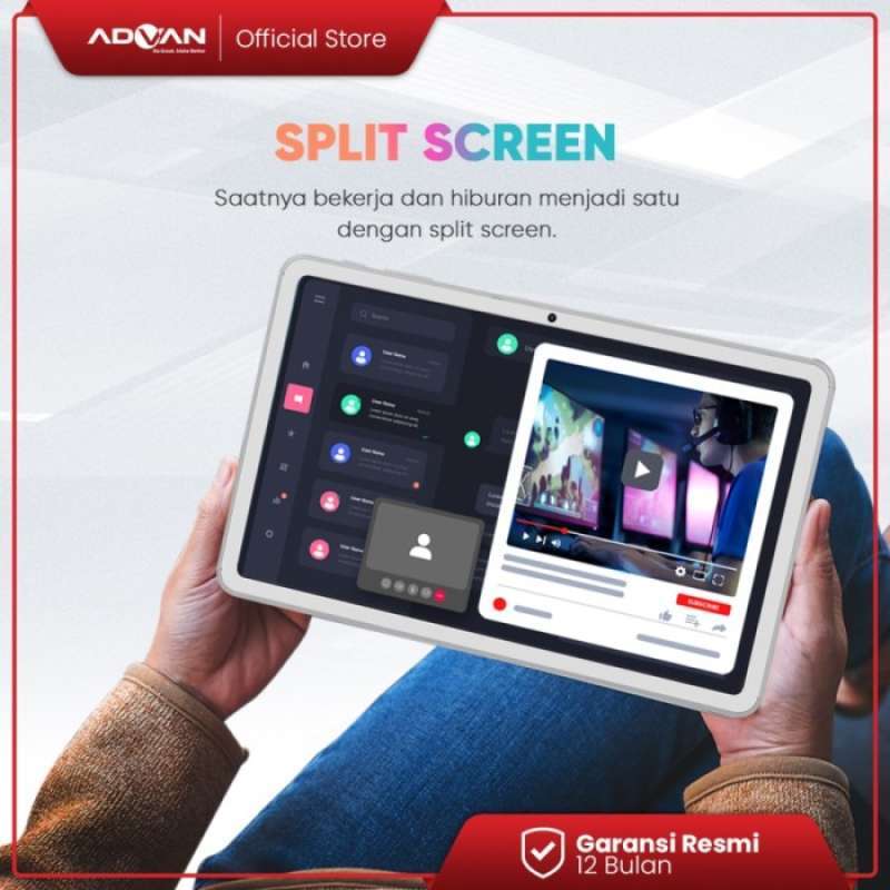 Jual Advan Tab Vx 8gb / 128gb 10.4 Inch Tiger T618 Android 11 Garansi ...