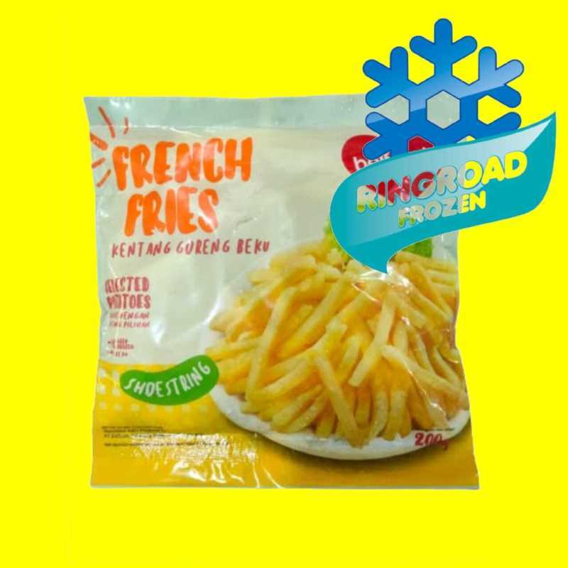 Jual BELFOODS FRENCH FRIES 200 GR di Seller RINGROAD FROZEN - Sei ...