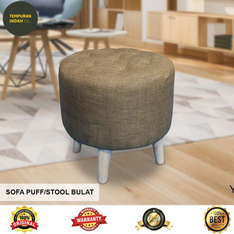 Jual SOFA PUFF STOOL BULAT di Seller Tempuran Indah - Purwajaya, Kab. Karawang | Blibli