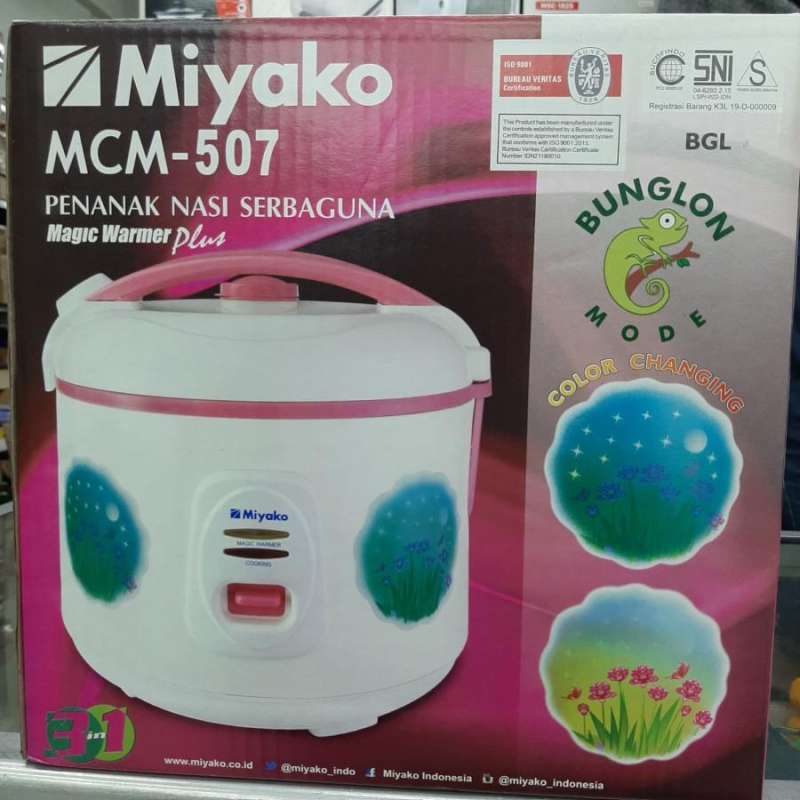 Jual Miyako Magic Com Rice Cooker Mcm-507 Bgl Di Seller Serbamurahjogja ...