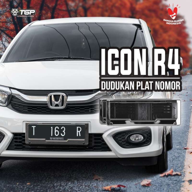 Promo Tgp Cover Plat Mobil Icon Chrome Aksesoris Variasi Toyota ...