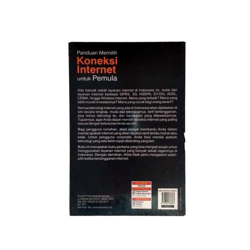 Jual Panduan Memilih Koneksi Internet Untuk Pemula Jangan Dulu Konek Internet Sebelum Baca Buku ...