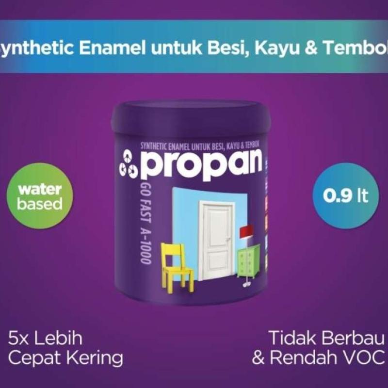 Jual Propan Go Fast A-1000 Black Doff 0.9 Liter Di Seller Ajbs Bahan ...