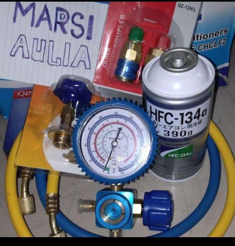 Promo Paket Isi Freon Mobil Paket Hfc-134a Freon R134a Kaleng Sight ...