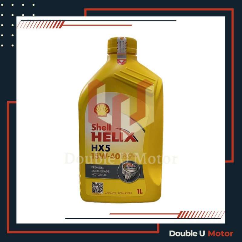 Promo Shell Helix HX5 15W 40 1Liter/Oli Mobil HX5 15W40 1 Liter/1Ltr/1 ...