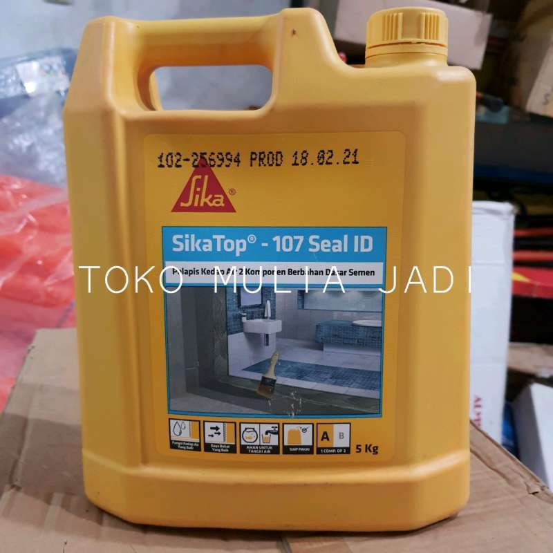 Jual Cairan Sika top seal 5 ltr kg / campuran topseal pelapis anti bocor waterproofing di Seller ...
