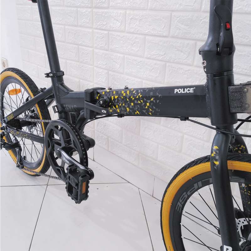 Jual Free Ongkir Jadetabek - Sepeda Lipat Police Texas 2022 Hydraulic ...