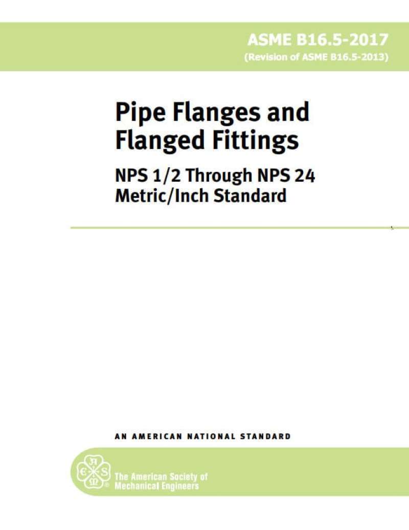 Jual Buku Teknik Asme B16.5 Pipe Flanges And Flanged Fittings 2017 Di ...
