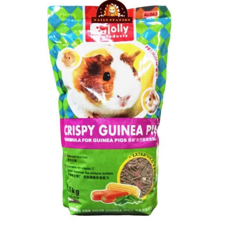 Promo Makanan Marmut AL063 Jolly Crispy Guinea Pig Food 2.5kg Diskon 23 ...