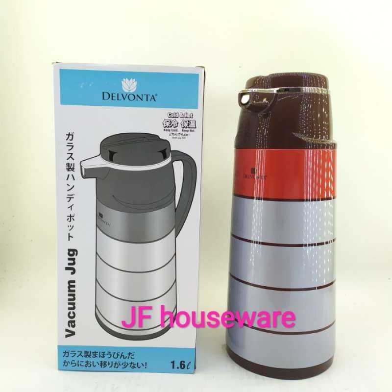 Promo Delvonta Vacuum Jug Atau Termos Air Panas 1.6 Liter Diskon 41% di Seller Rumbelst - Kapuk ...