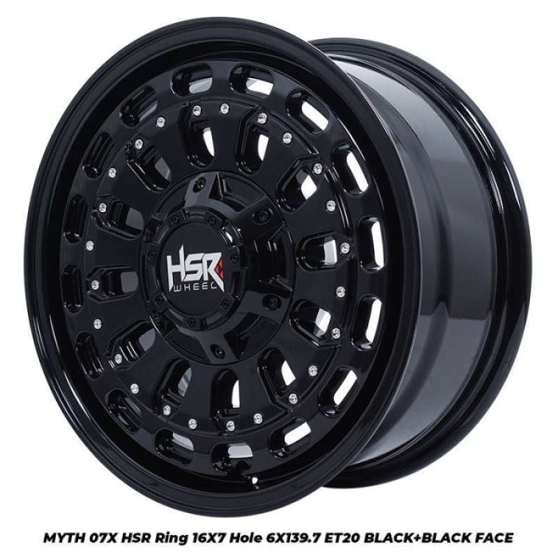 Jual Jual Velg Mobil R16 Lebar 7 Baut 6 Dengan Pcd 6x139,7 Hsr Myth07 ...