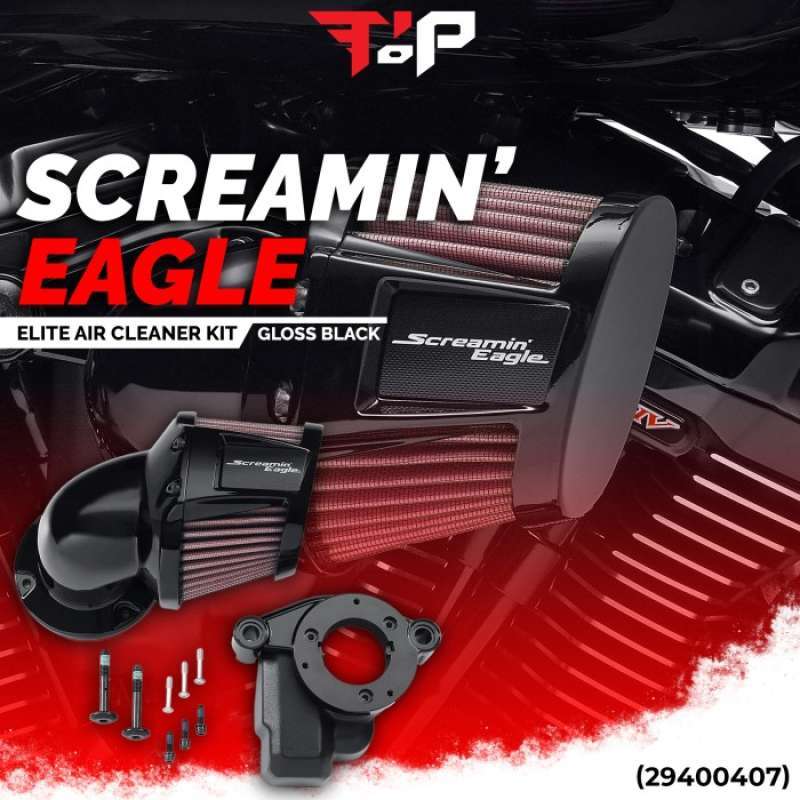 Promo HARLEY DAVIDSON SCREAMIN EAGLE HEAVY BREATHER KIT AIR CLEANER M8 ...
