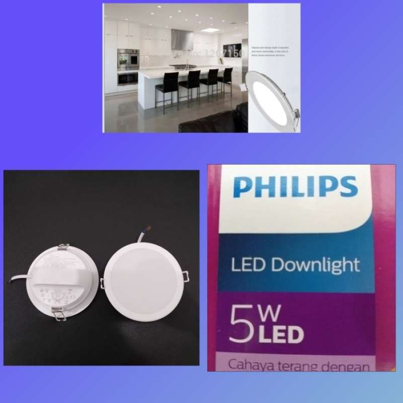 Jual Philips Downlight Led 5w Original Garansi |panel Ib Downlight Di ...